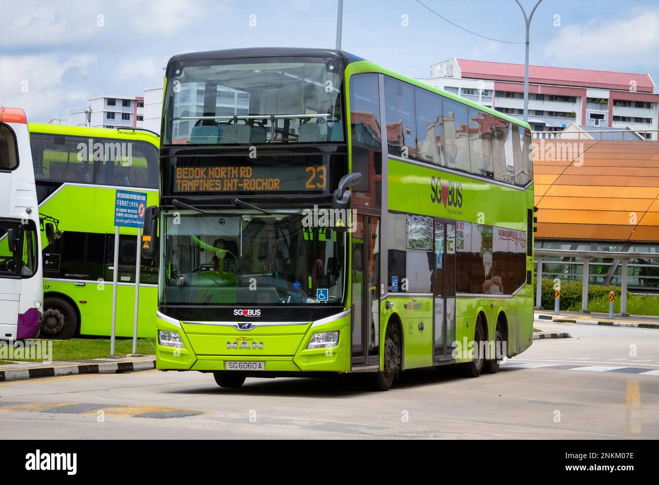 Tampines bus interchange hi-res stock photography and images - Alamy
