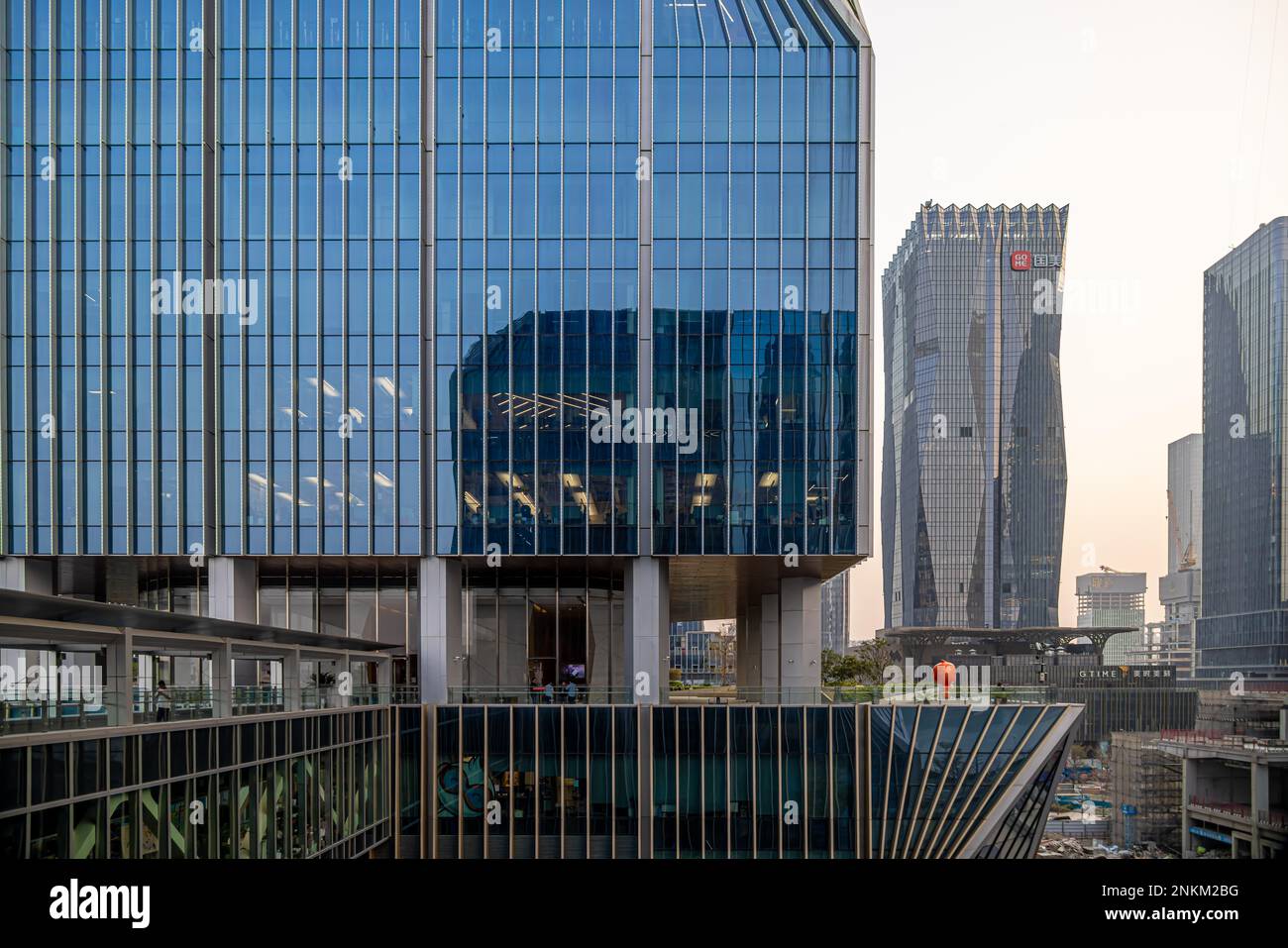 The building of Alibaba South China Headquarters Center in Guangzhou ...