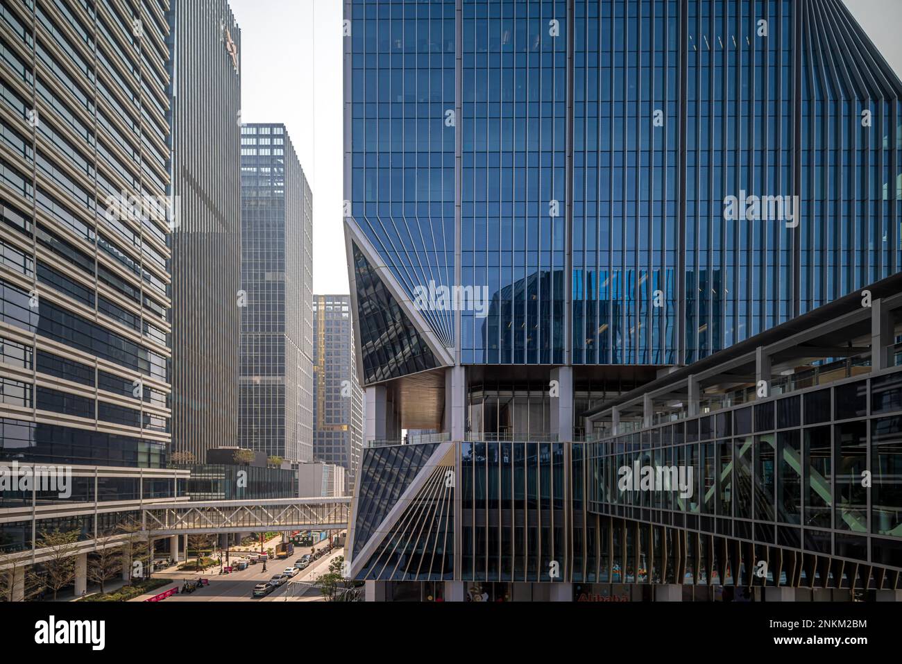 The building of Alibaba South China Headquarters Center in Guangzhou ...