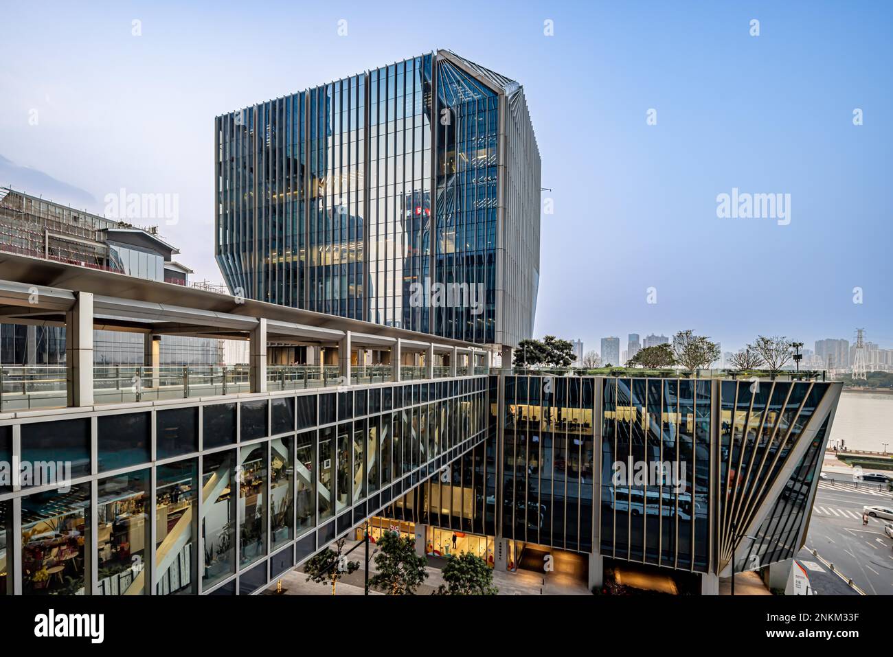 The building of Alibaba South China Headquarters Center in Guangzhou ...
