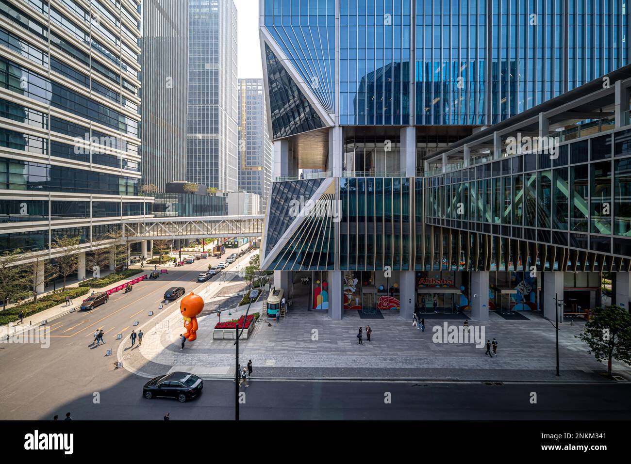 The building of Alibaba South China Headquarters Center in Guangzhou ...