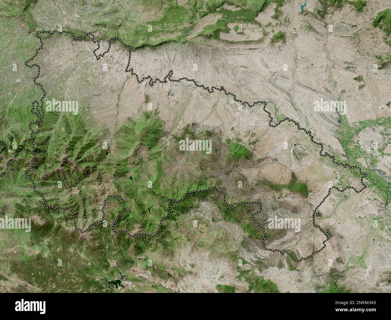 La Rioja, autonomous community of Spain. High resolution satellite map ...