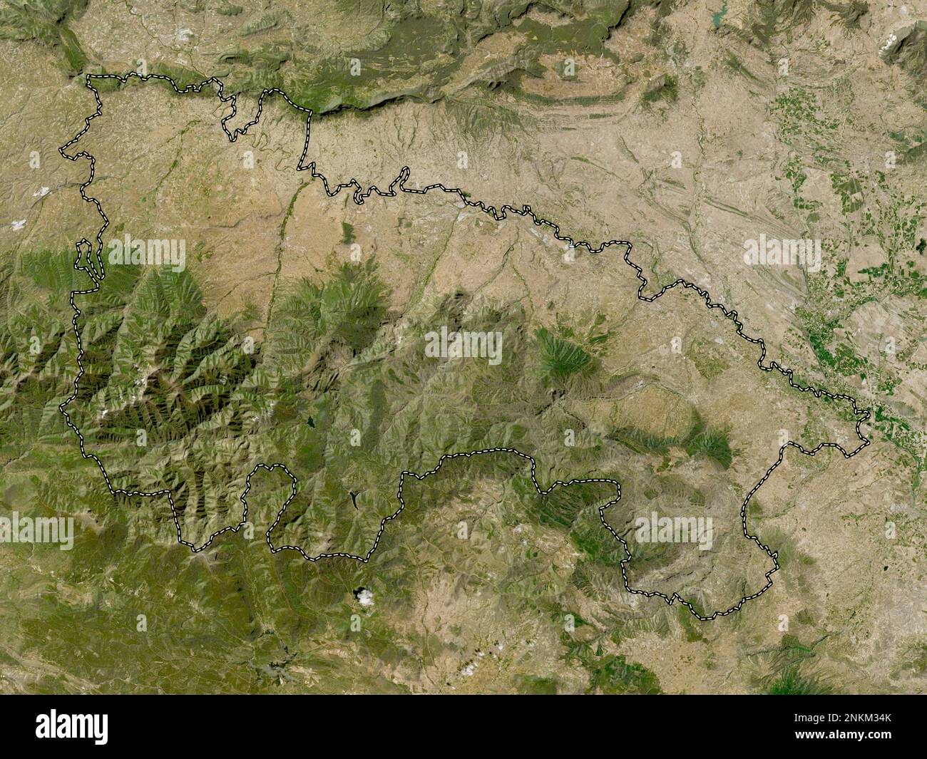 La Rioja, autonomous community of Spain. Low resolution satellite map Stock Photo - Alamy