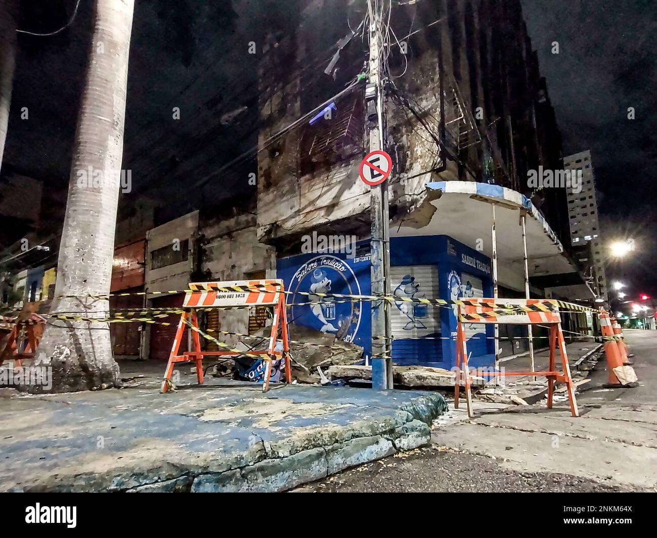 PE - Recife - 03/06/2022 - RECIFE, COLLAPSE - This Sunday afternoon (06 ...