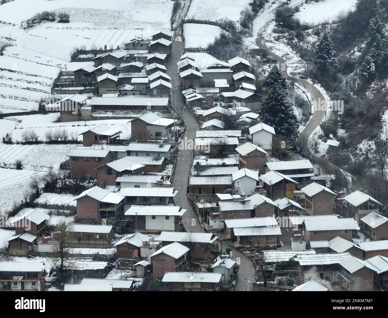 **CHINESE MAINLAND, HONG KONG, MACAU AND TAIWAN OUT** Aerial photo ...
