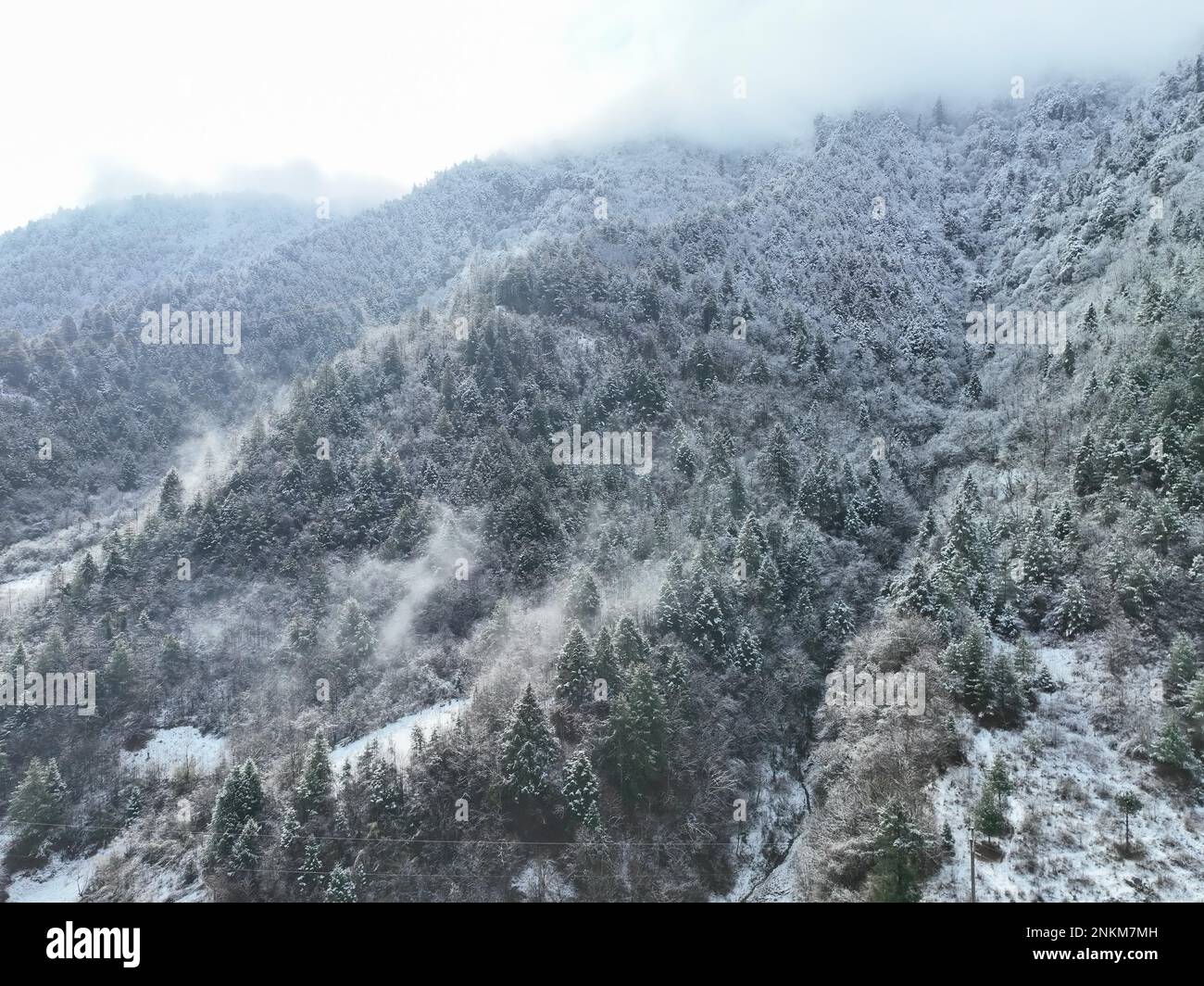 **CHINESE MAINLAND, HONG KONG, MACAU AND TAIWAN OUT** Aerial photo ...