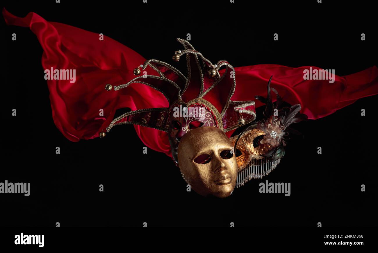 Mask carnival old cloth hi-res stock photography and images - Alamy