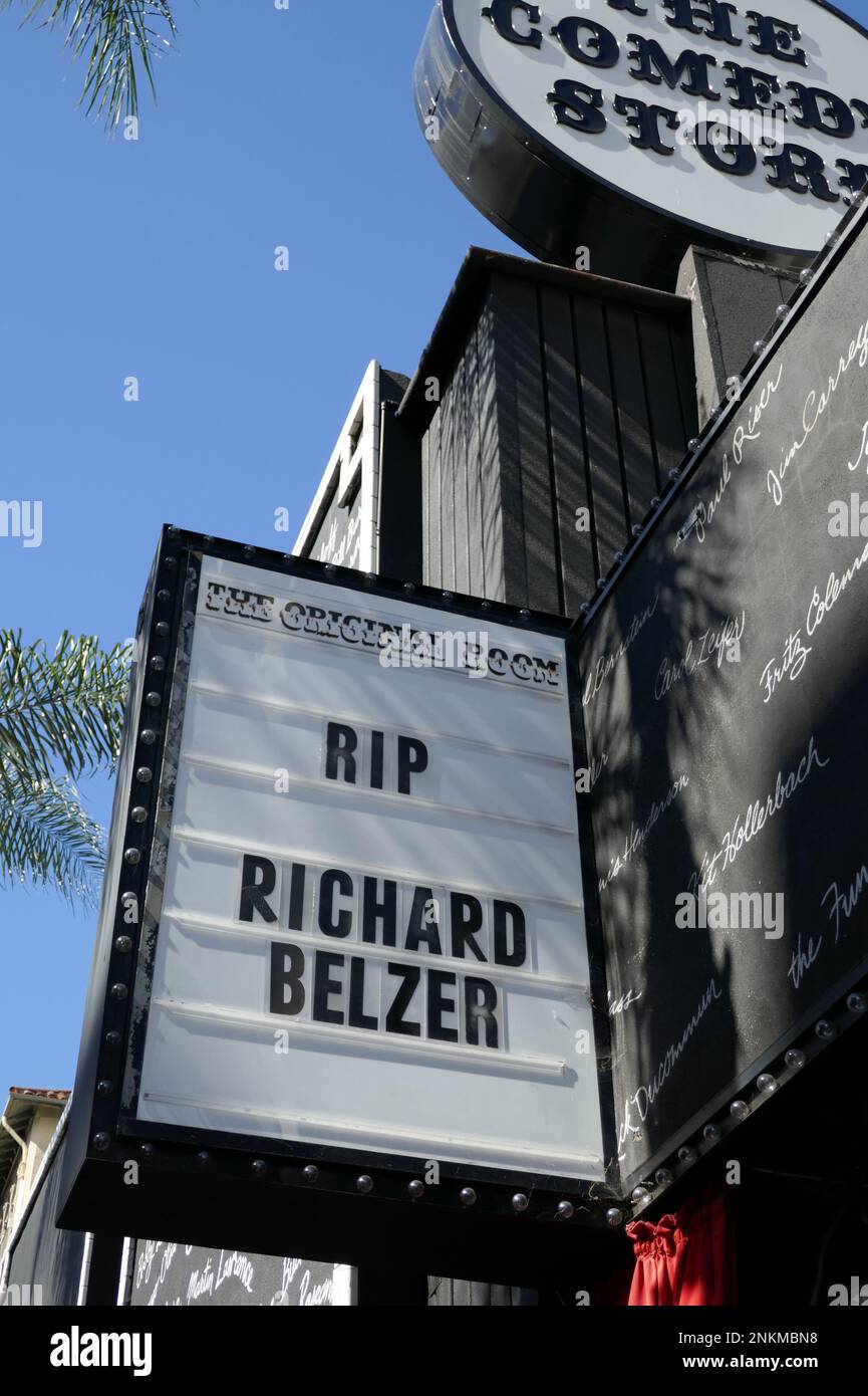 West Hollywood, California, USA 22nd February 2023 RIP Richard Belzer ...