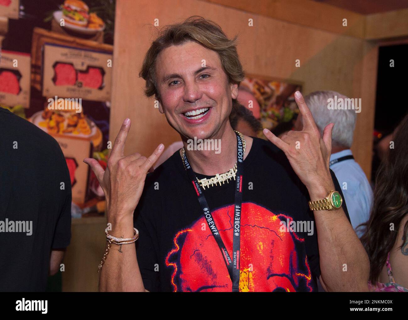 Jonathan Cheban aka Foodgod attends Burger Bash during the South Beach ...