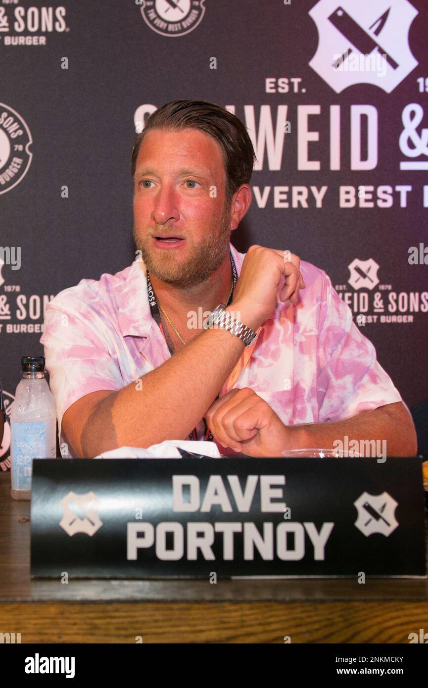 Dave Portnoy attends Burger Bash during the South Beach Wine and Food ...