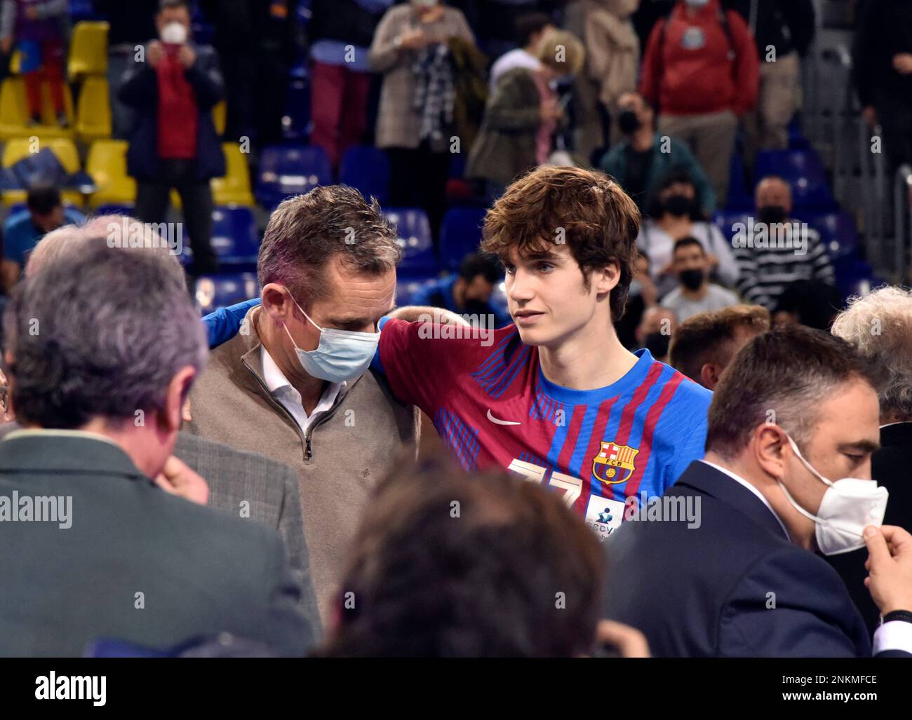 Iñaki Urdangarín reunites with his son Pablo at the 50th anniversary of ...