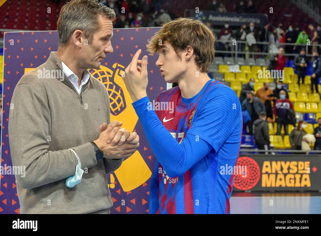 Iñaki Urdangarín reunites with his son Pablo at the 50th anniversary of ...