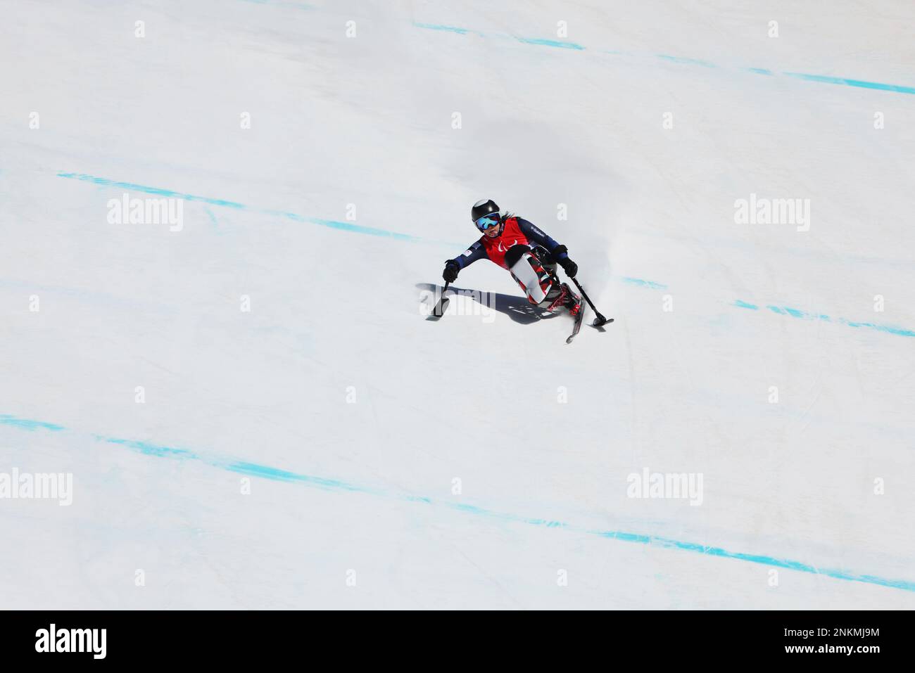 Japan's Momoka Muraoka competes during the Women's Downhill Sitting ...