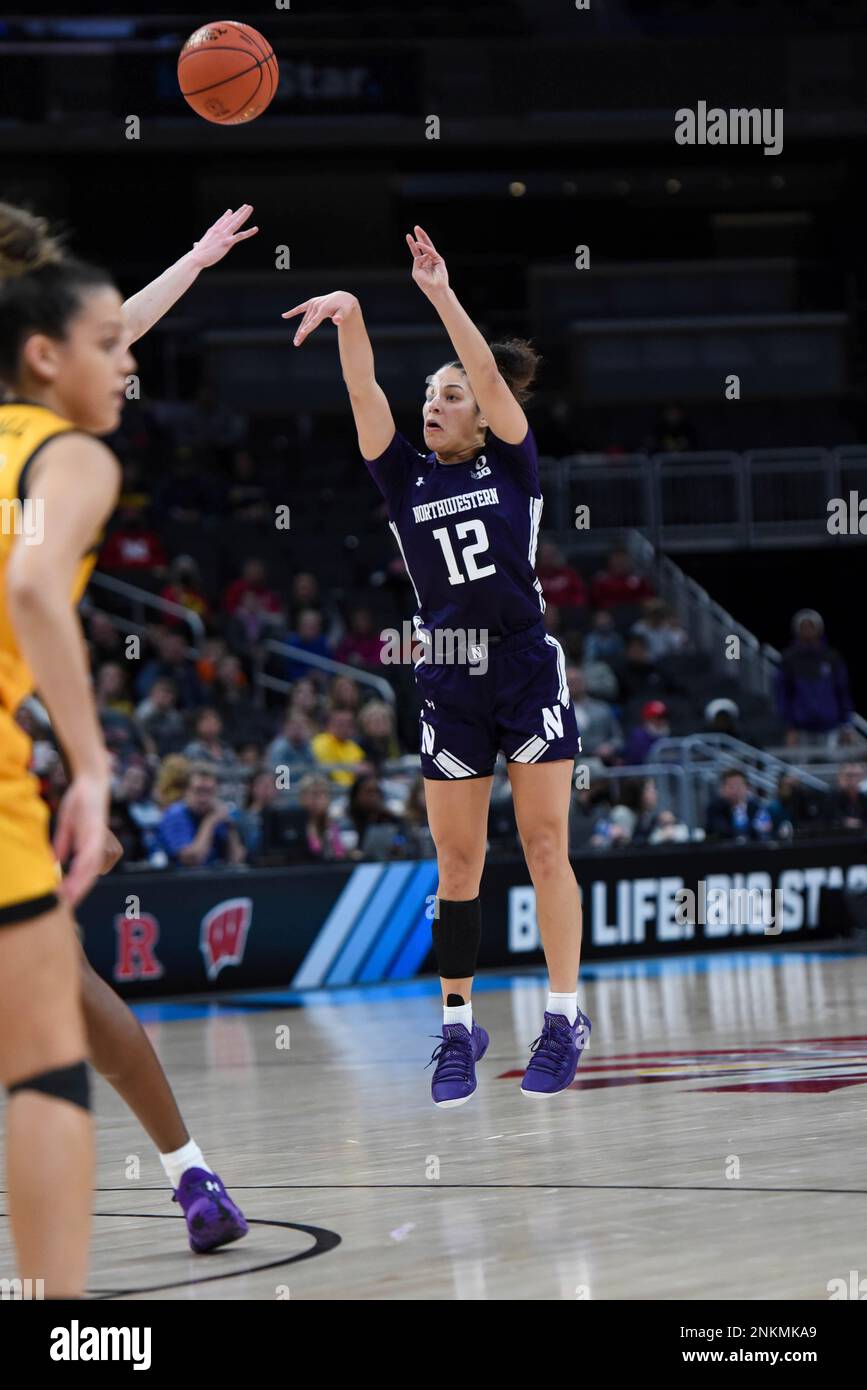 Indianapolis In March 04 Northwestern Guard Veronica Burton 12