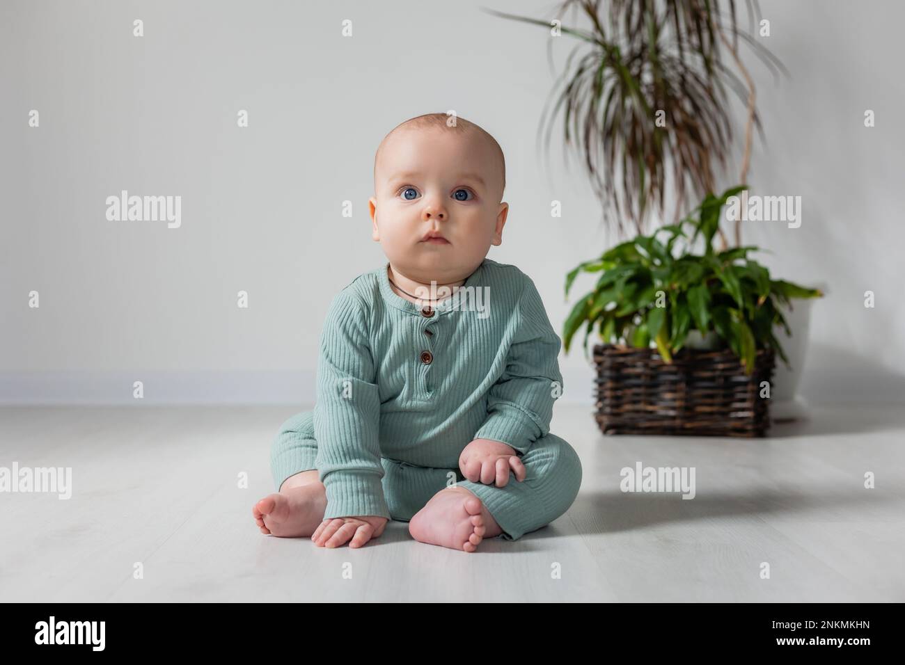 Chubby cheeked baby hi-res stock photography and images - Alamy
