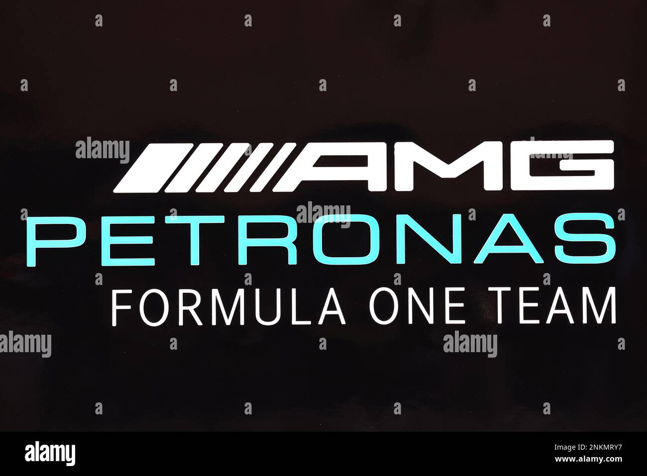 Mercedes amg f1 logo hi-res stock photography and images - Alamy