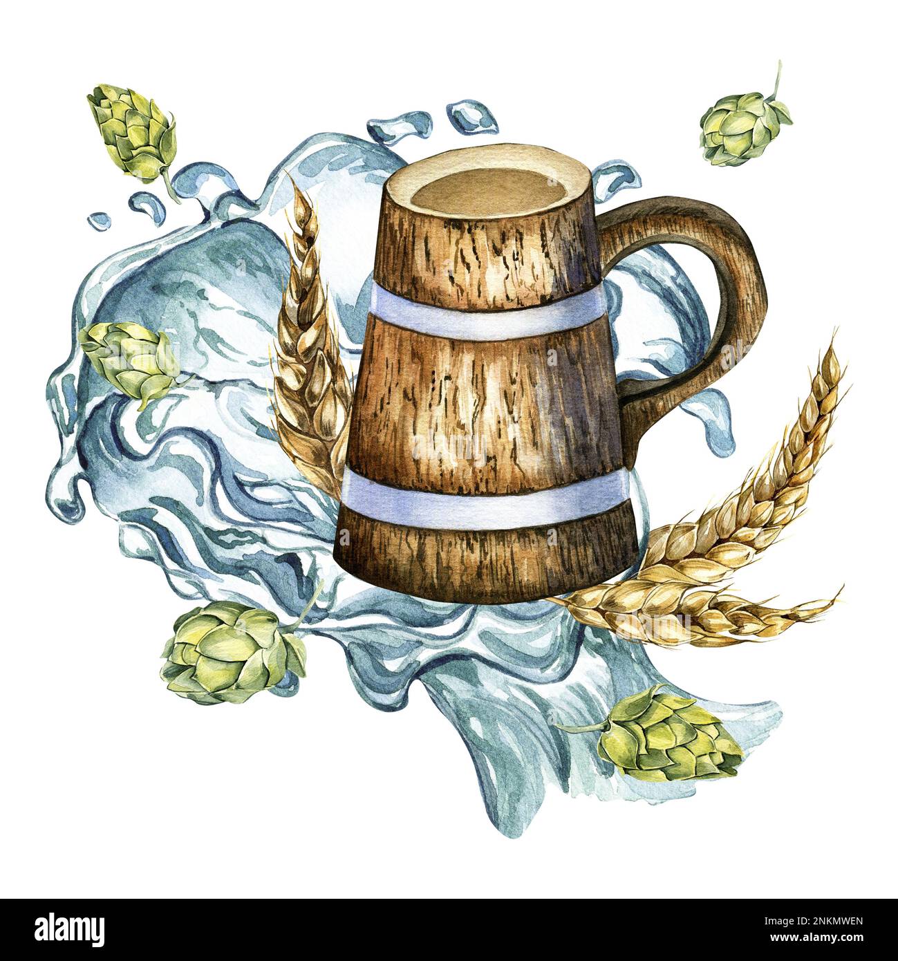 Bee water Cut Out Stock Images & Pictures - Alamy