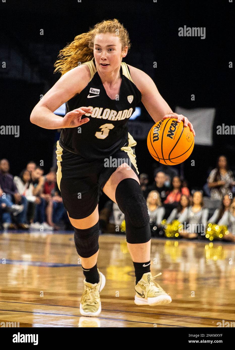 Mar 03 2022 Las Vegas, NV, U.S.A. Colorado guard Frida Formann (3) goes ...