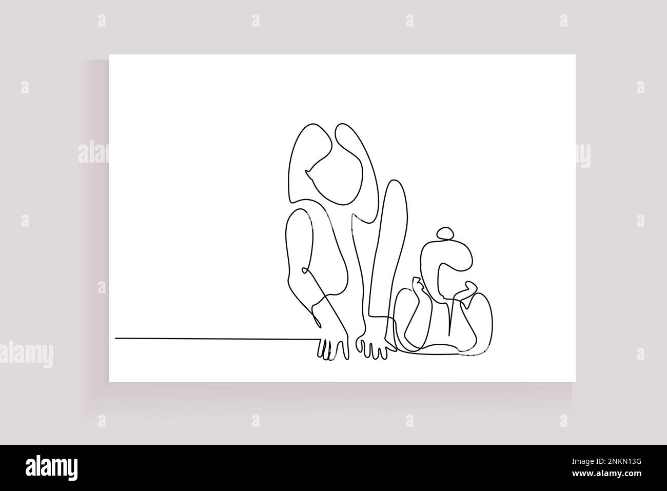 little boy primary school girl teacher together education teaching ...