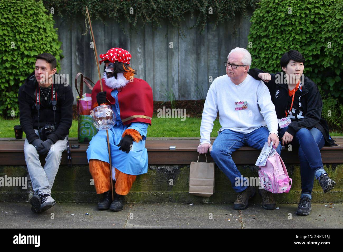 Scenes from the Sakura-Con anime convention, Friday, April 14, 2017 at ...