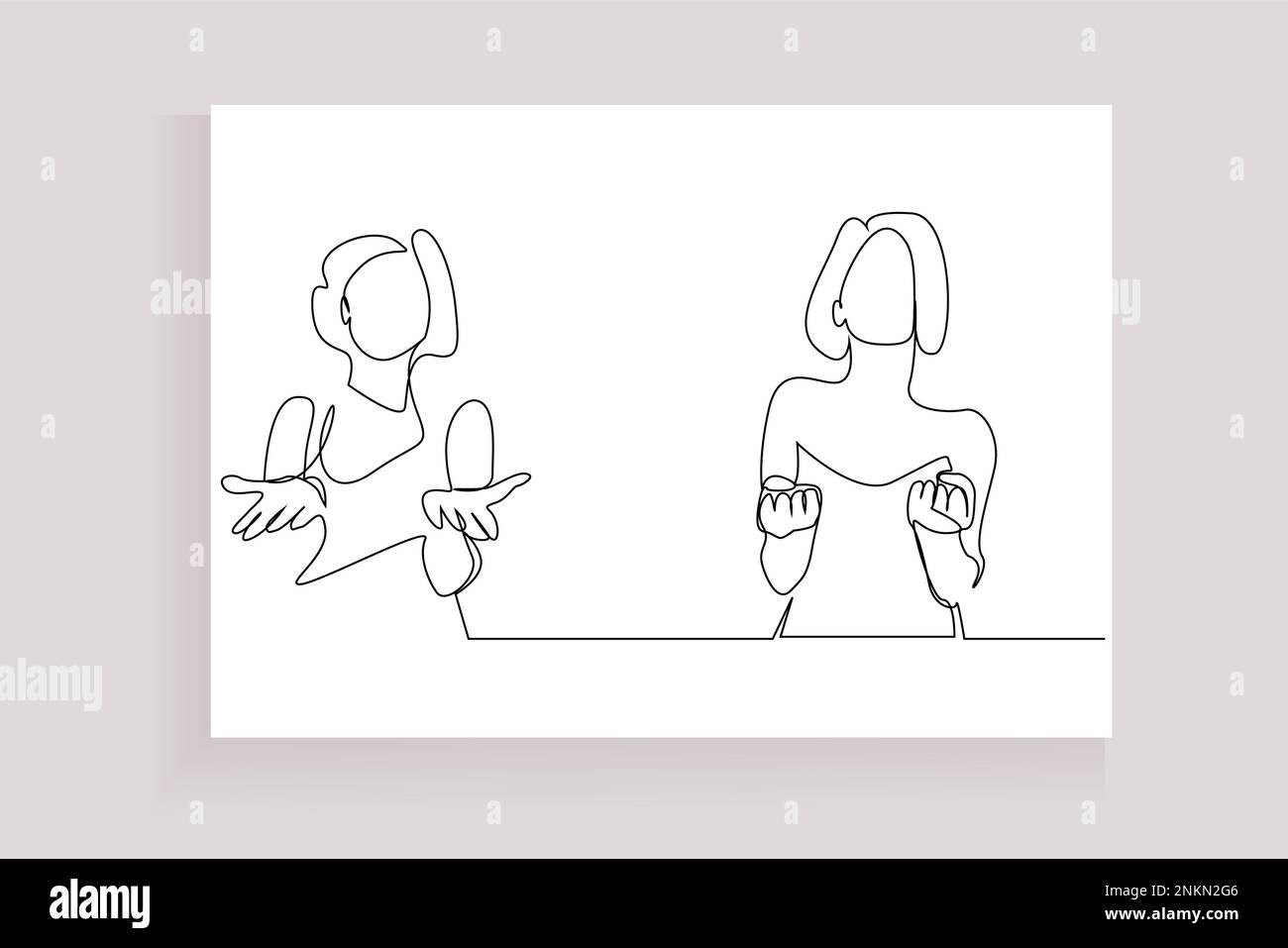 Teacher sign language Stock Vector Images - Alamy