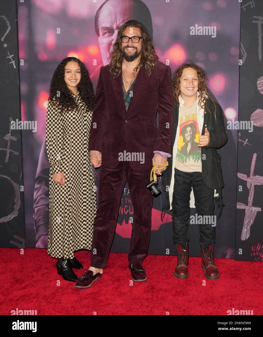 Photo by: zz/John Nacion/STAR MAX/IPx 2022 3/1/22 Jason Momoa with his ...