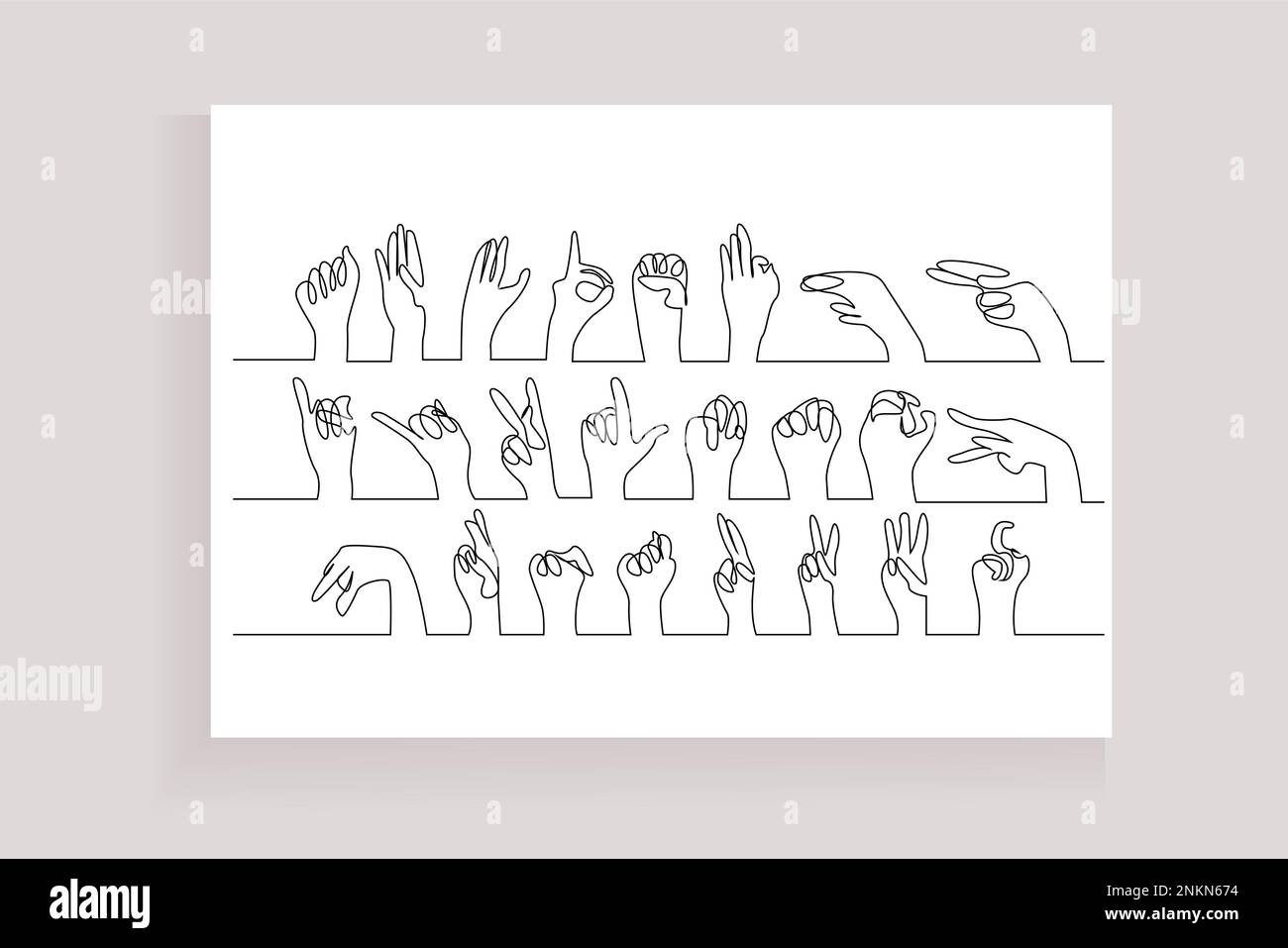 Middle finger drawing Stock Vector Images - Alamy