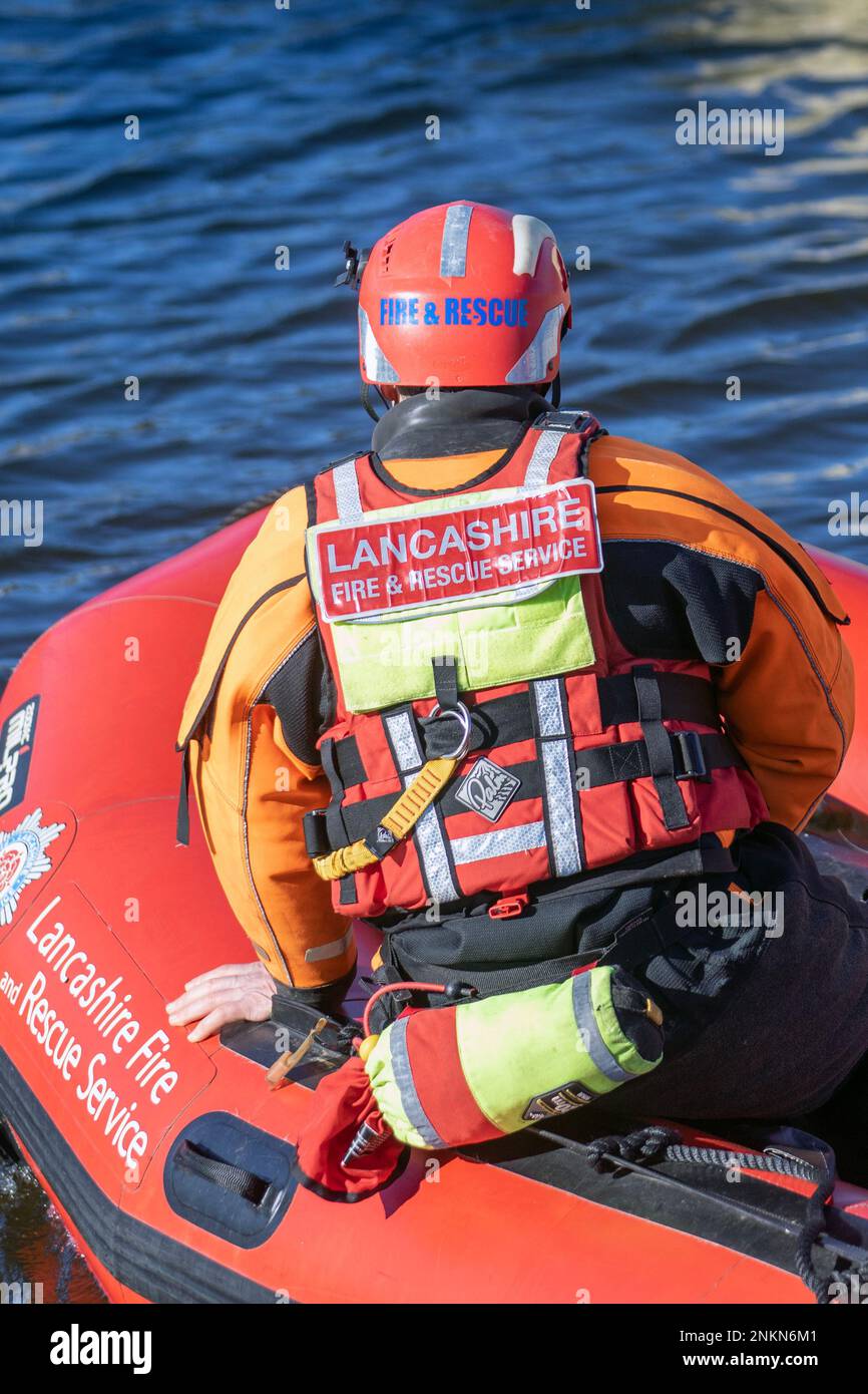 Preston dock rescue boat hi-res stock photography and images - Alamy