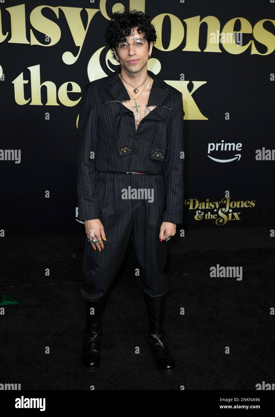Sebastian Chacon arrives at the premiere of "Daisy Jones and The Six ...