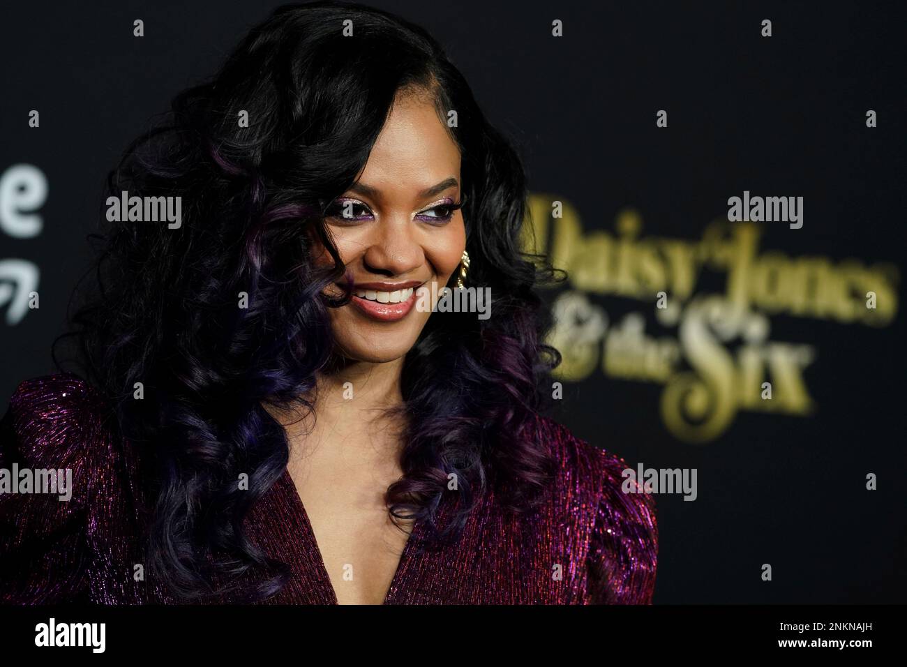 Nzingha Stewart arrives at the premiere of "Daisy Jones and The Six ...