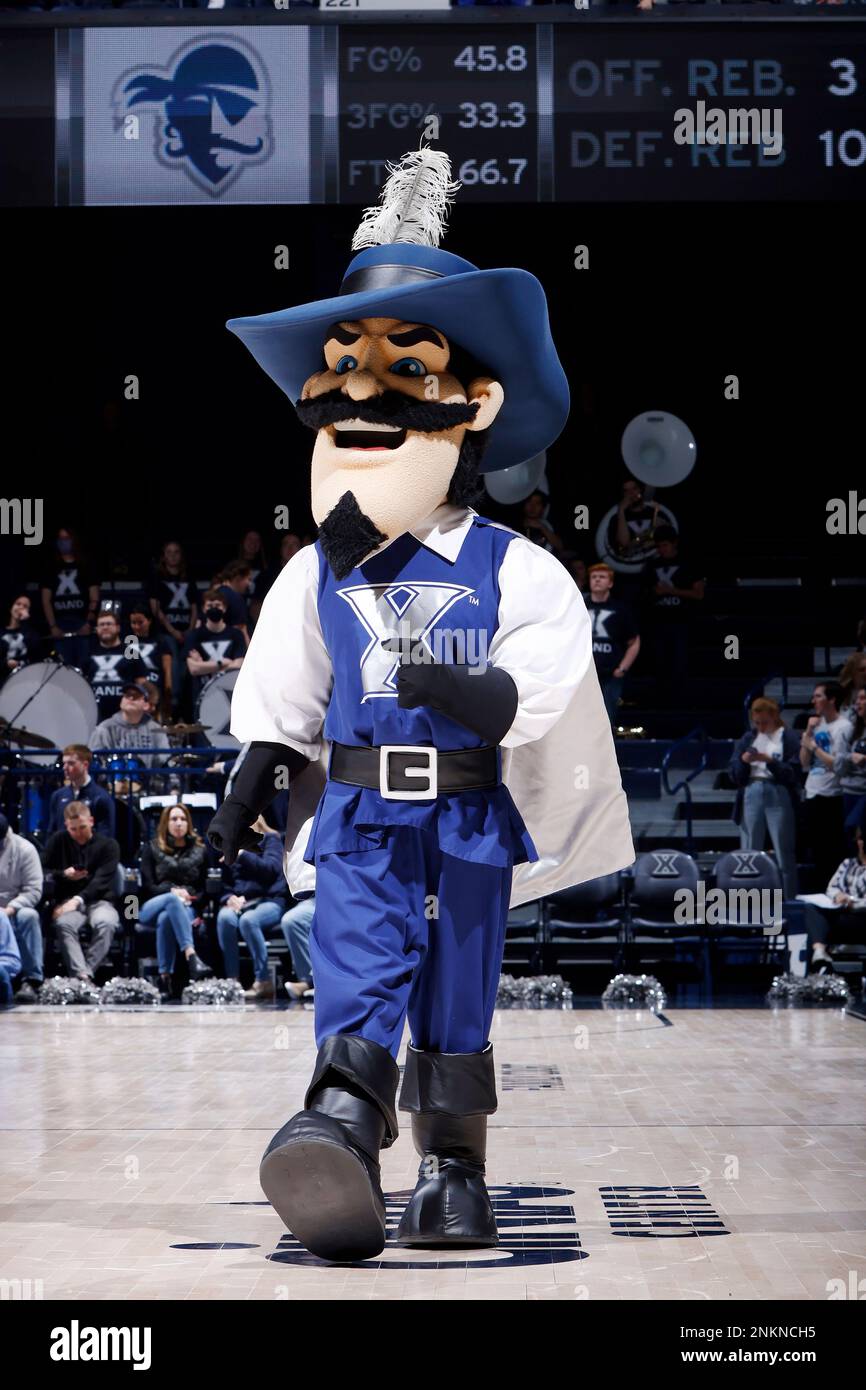 CINCINNATI, OH - FEBRUARY 26: Xavier Musketeers mascot D'Artagnan the ...