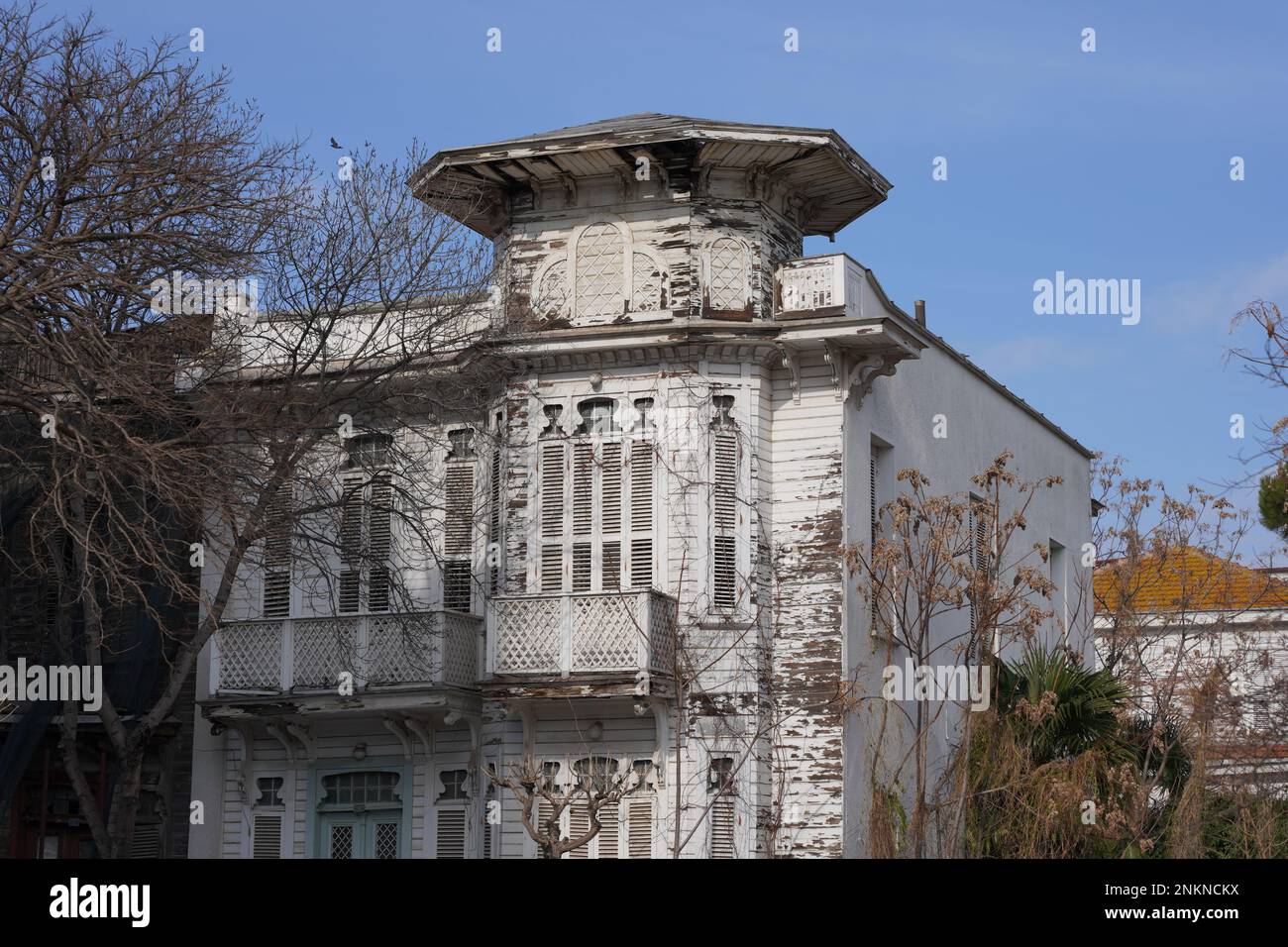 An Old building in Buyuk Ada, Istanbul, Turkiye Stock Photo - Alamy