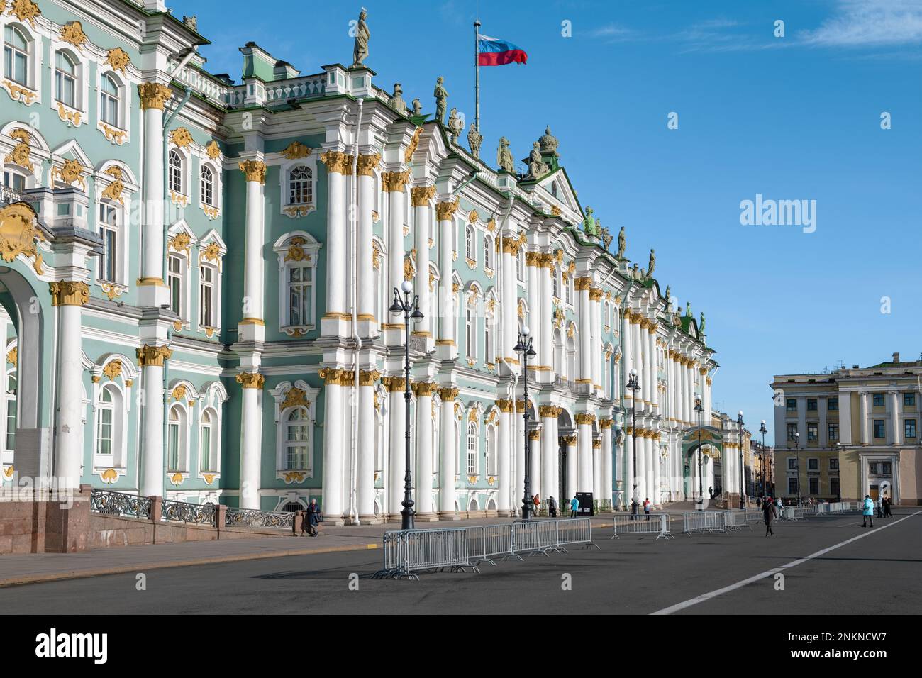 SAINT PETERSBURG, RUSSIA - OCTOBER 24, 2022: At the Winter Palace on a ...