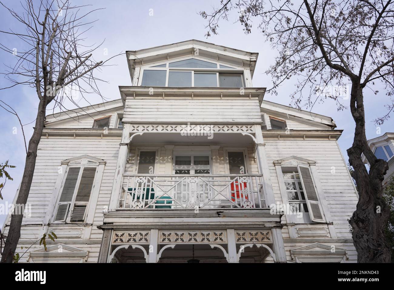 An Old building in Buyuk Ada, Istanbul, Turkiye Stock Photo - Alamy