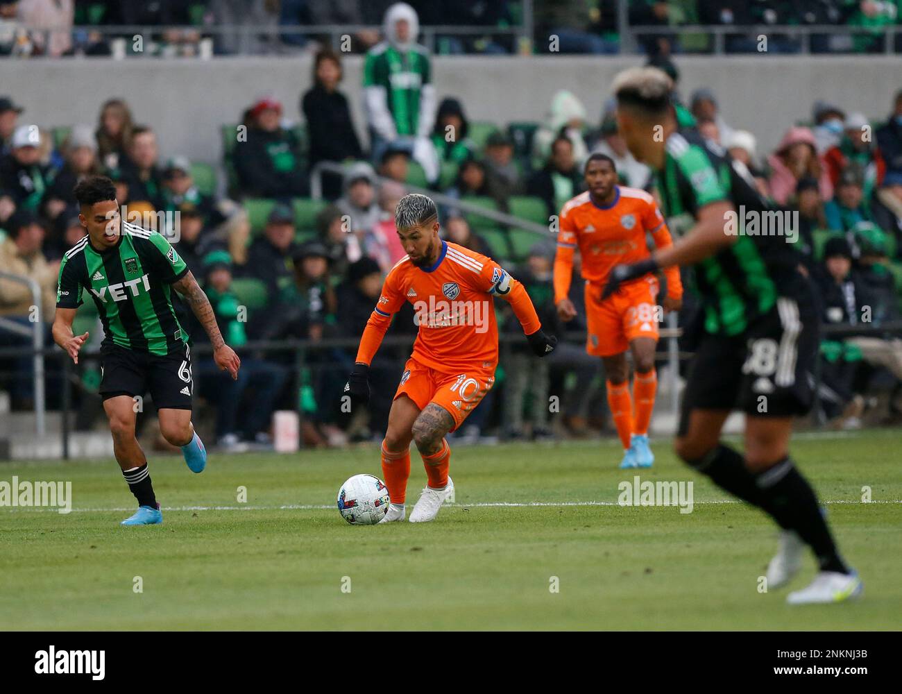 AUSTIN, TX - FEBRUARY 26: FC Cincinnati midfielder Luciano Acosta (10 ...