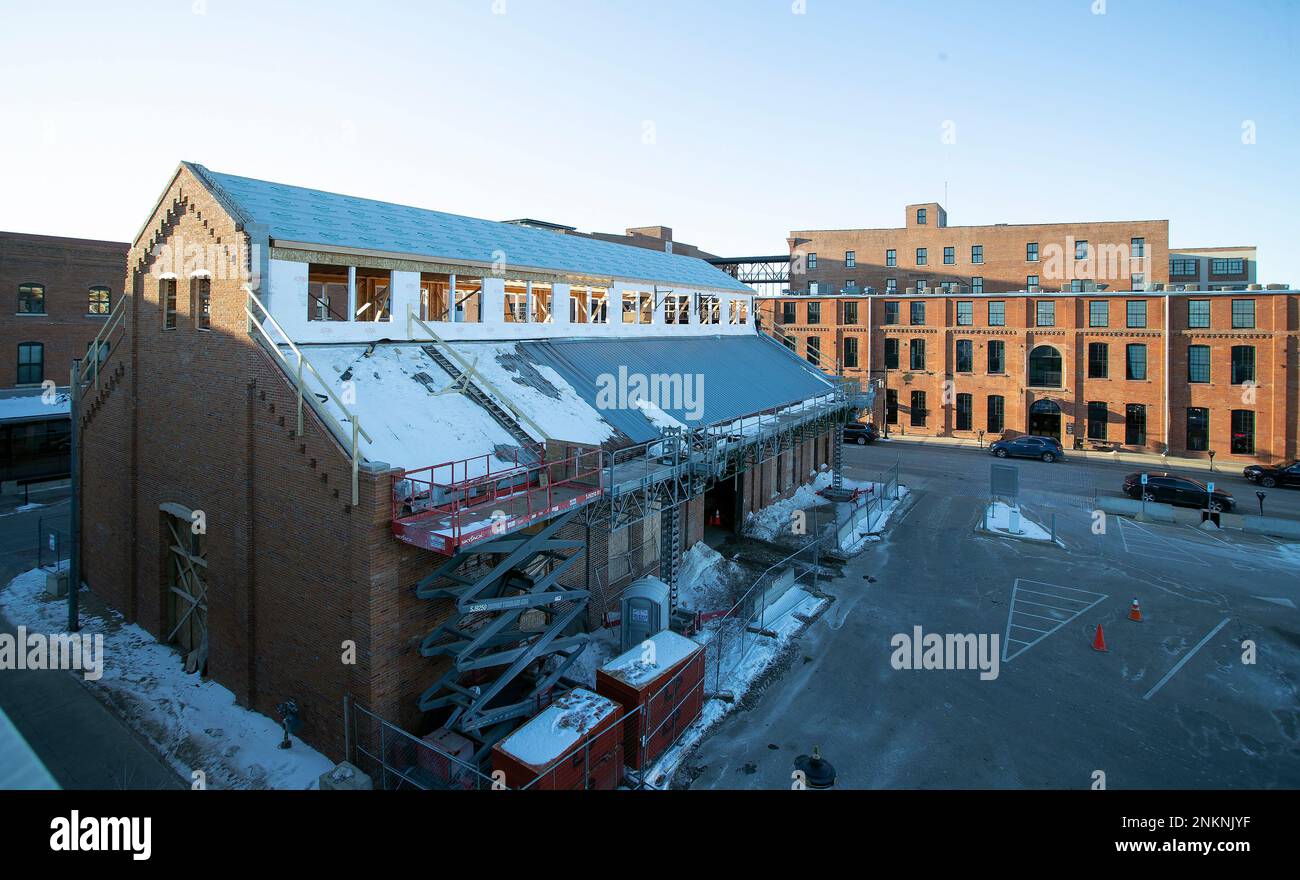 In this Thursday, Feb. 3, 2022, photo, the Rouse & Dean Foundry ...