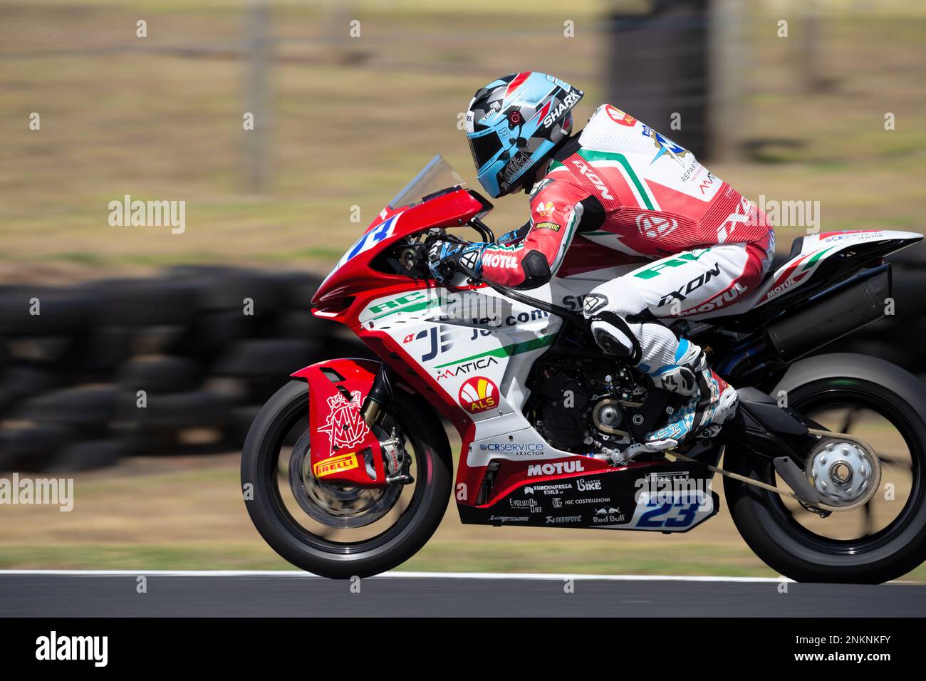 Phillip Island, Australia, 24 February, 2023. Marcel Schroetter of GER ...