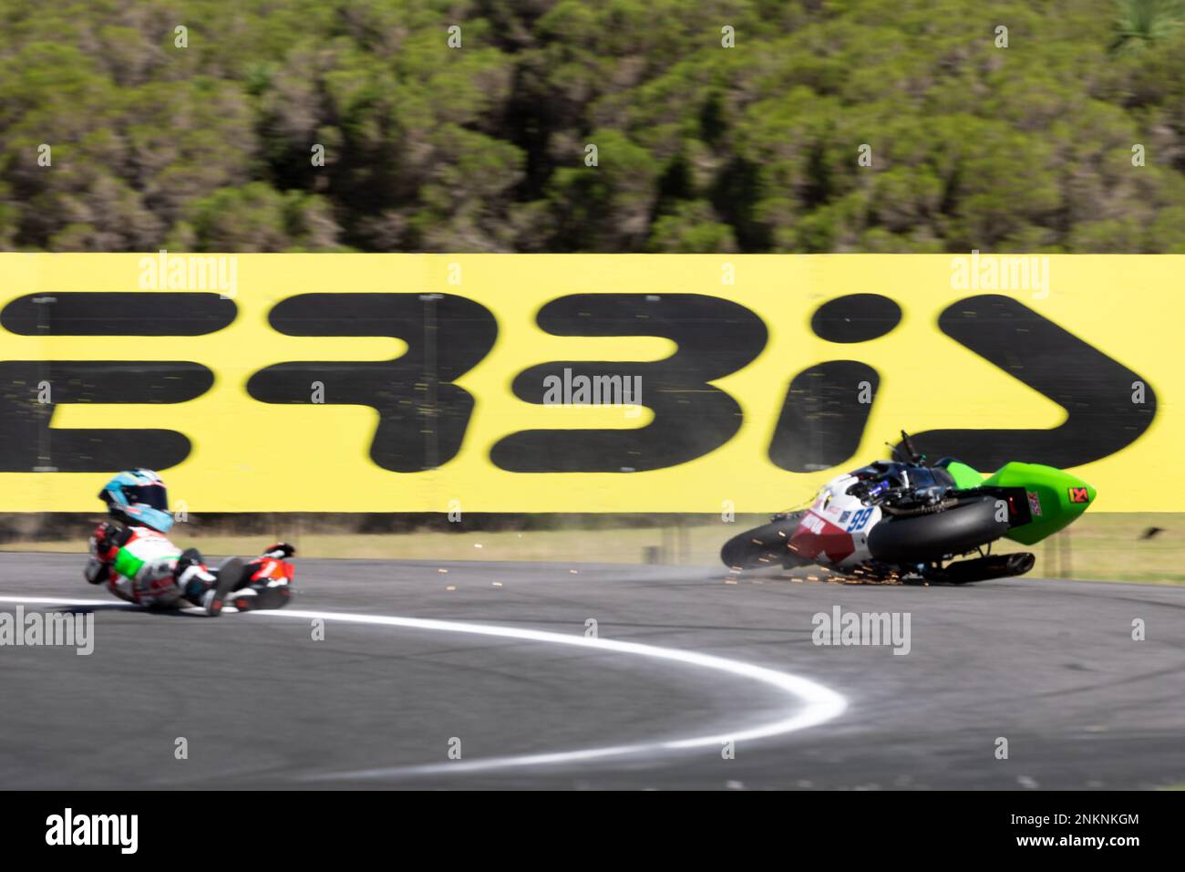Phillip Island, Australia, 24 February, 2023. Adrian Huertas of ESP on ...