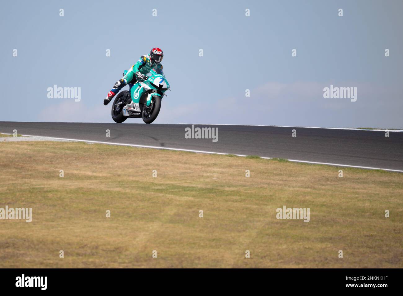Phillip Island, Australia, 24 February, 2023. Tom Edwards of AUS on the ...