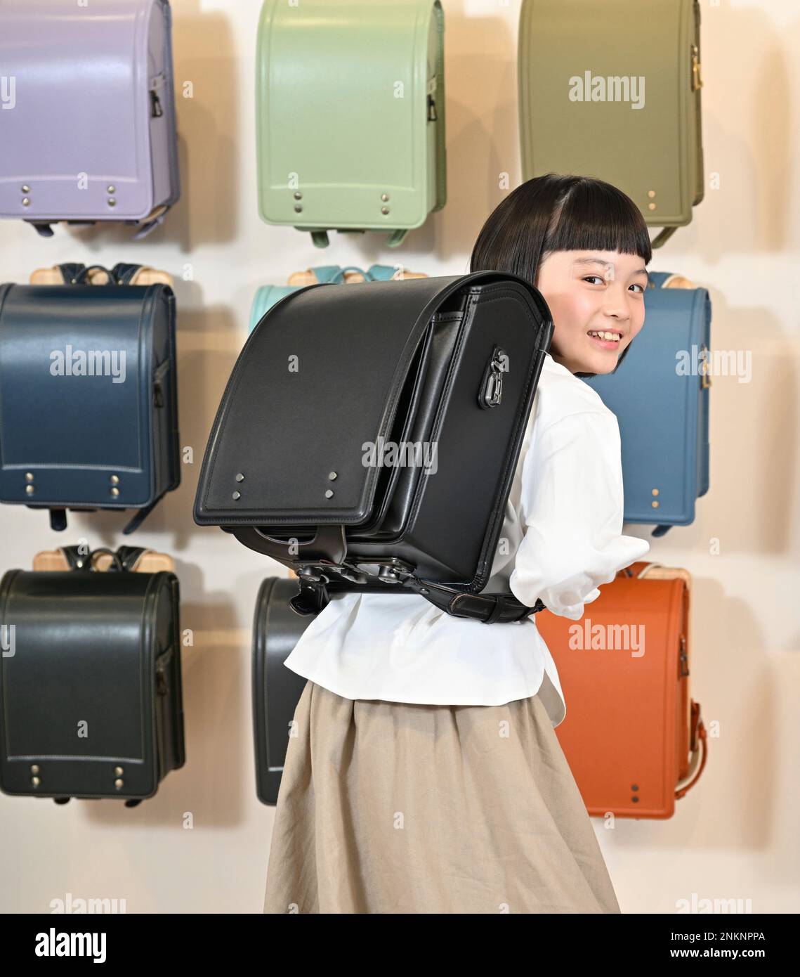 Randoseru backpacks produced by Tsuchiya Kaban, a Japanese bag ...