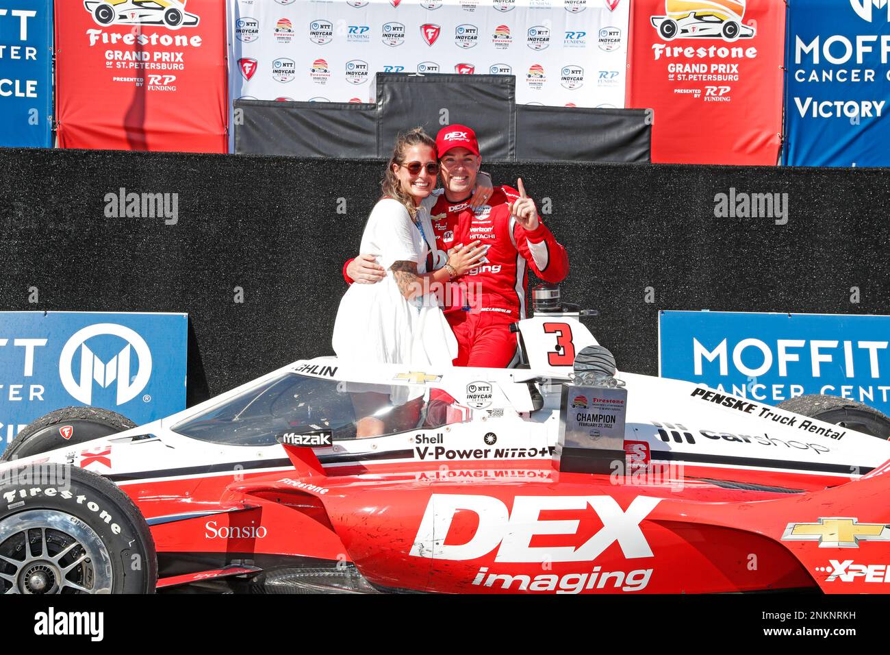ST. PETERSBURG, FL - FEBRUARY 27: NTT IndyCar series driver Scott ...