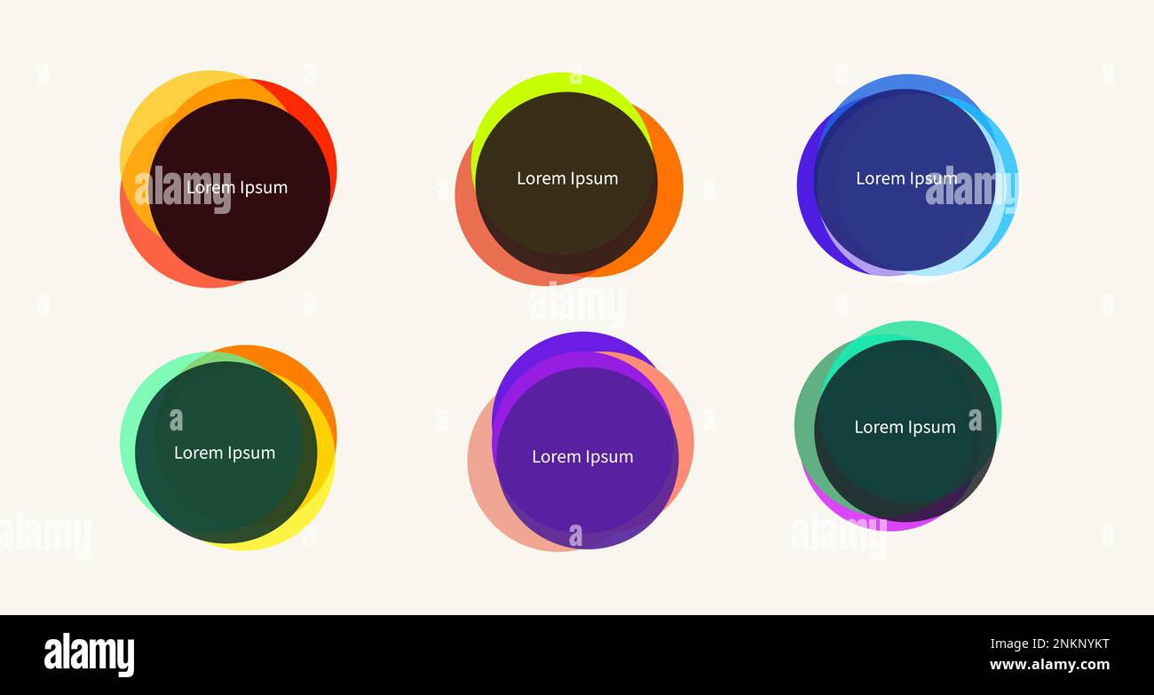 Vector borders and circles hi-res stock photography and images - Alamy