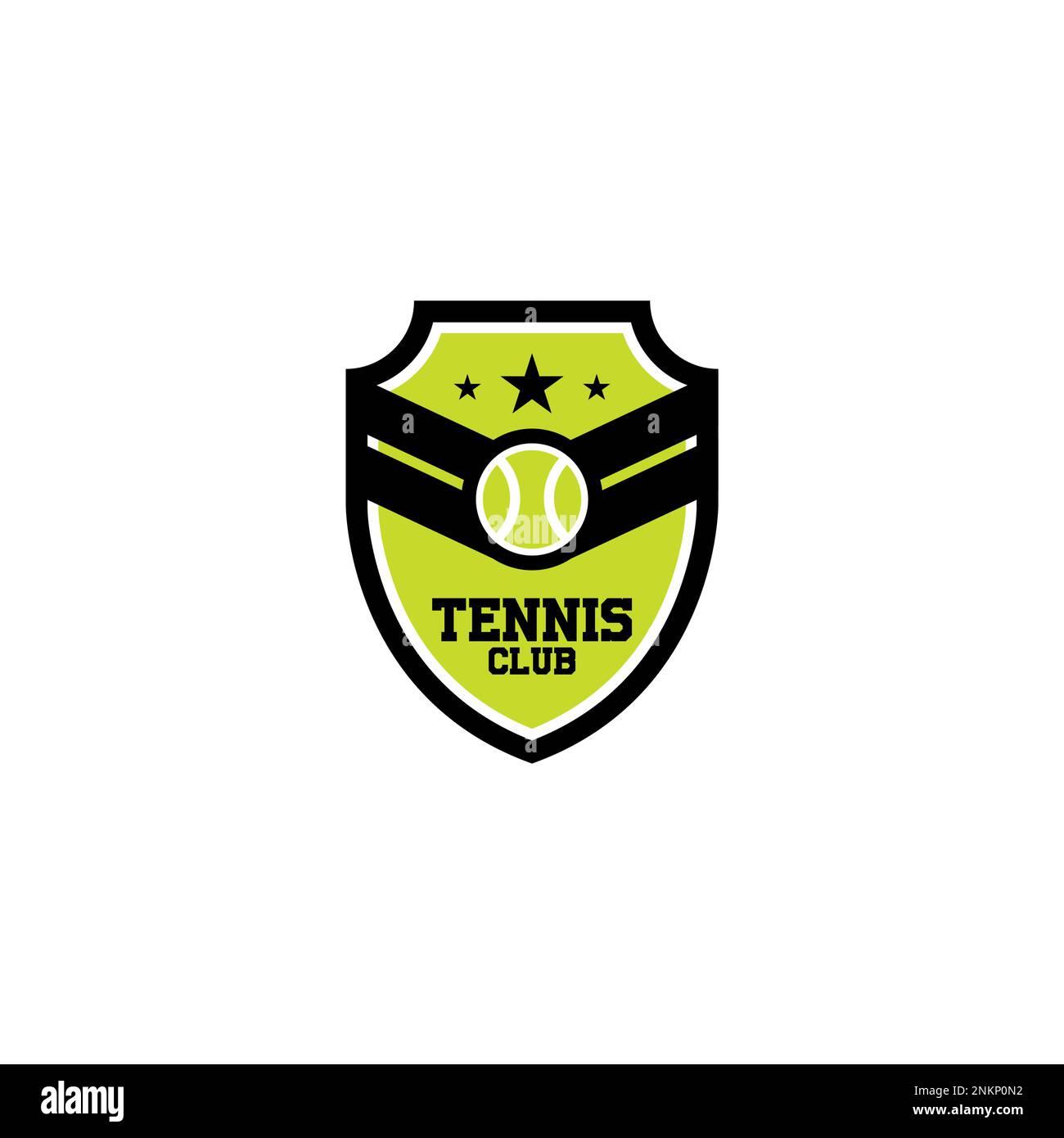 Tennis Army Club Logo Symbol. Tennis Ball Logo Vector Stock Vector ...