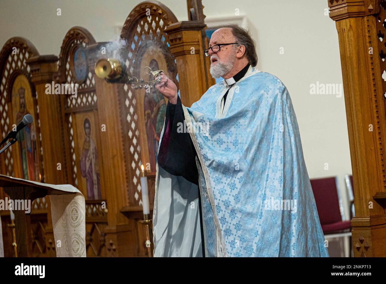 Photo by: Mihoko Owada/STAR MAX/IPx 2022 2/24/22 Prayer Service at ...