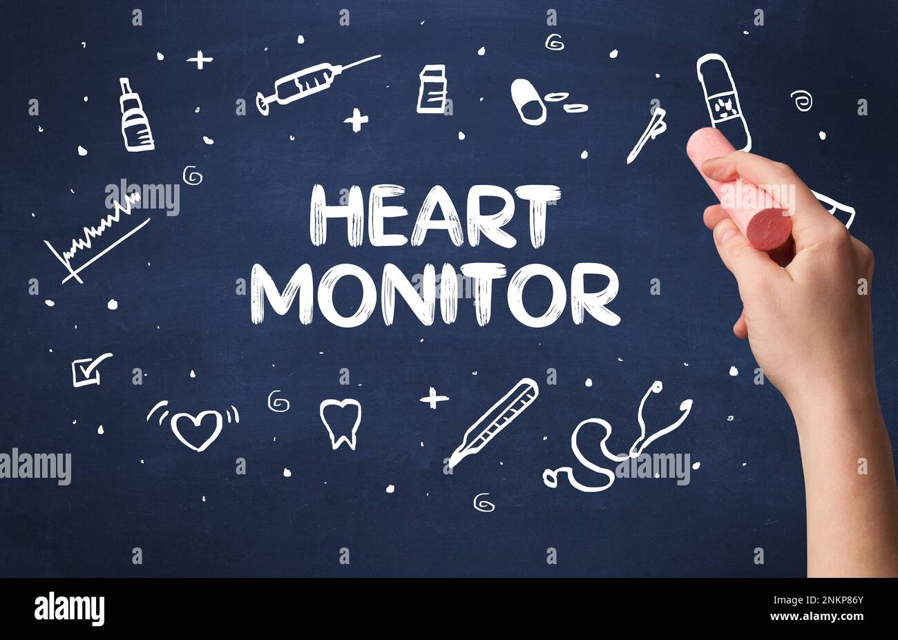 Hand drawing medical concept concept Stock Photo - Alamy