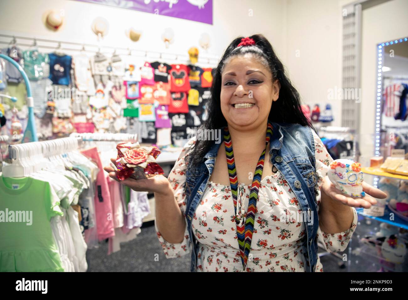 Angelina Palma displays her handmade soap at her shop Angelina's Made ...