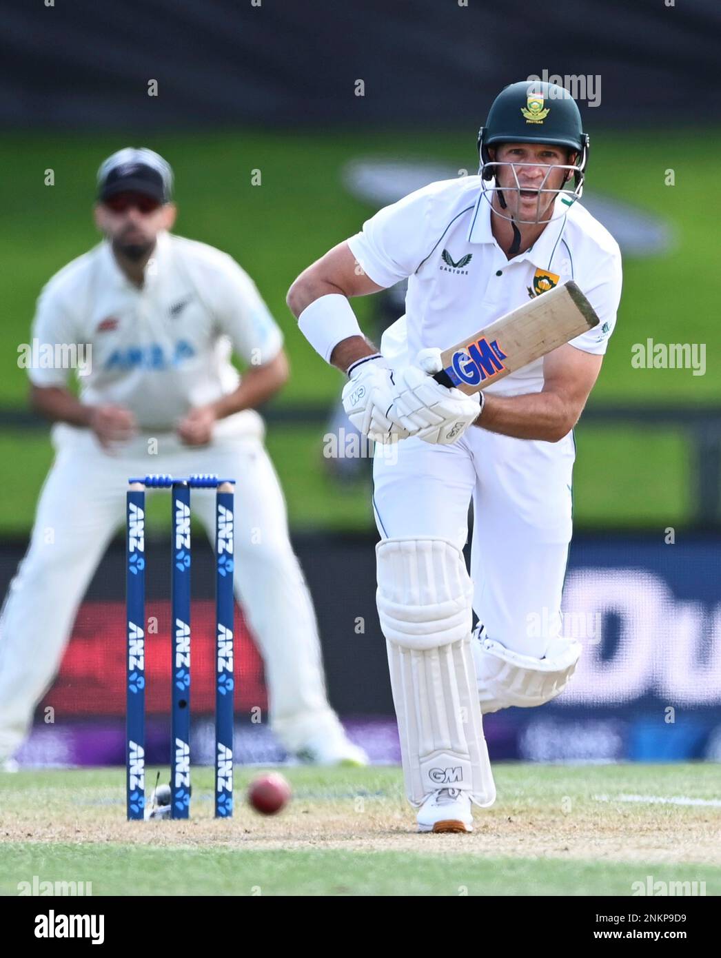 South Africa's Sarel Erwee in action during play on day one of the ...