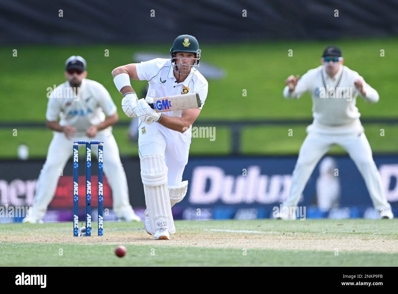 South Africa's Sarel Erwee in action during play on day one of the ...