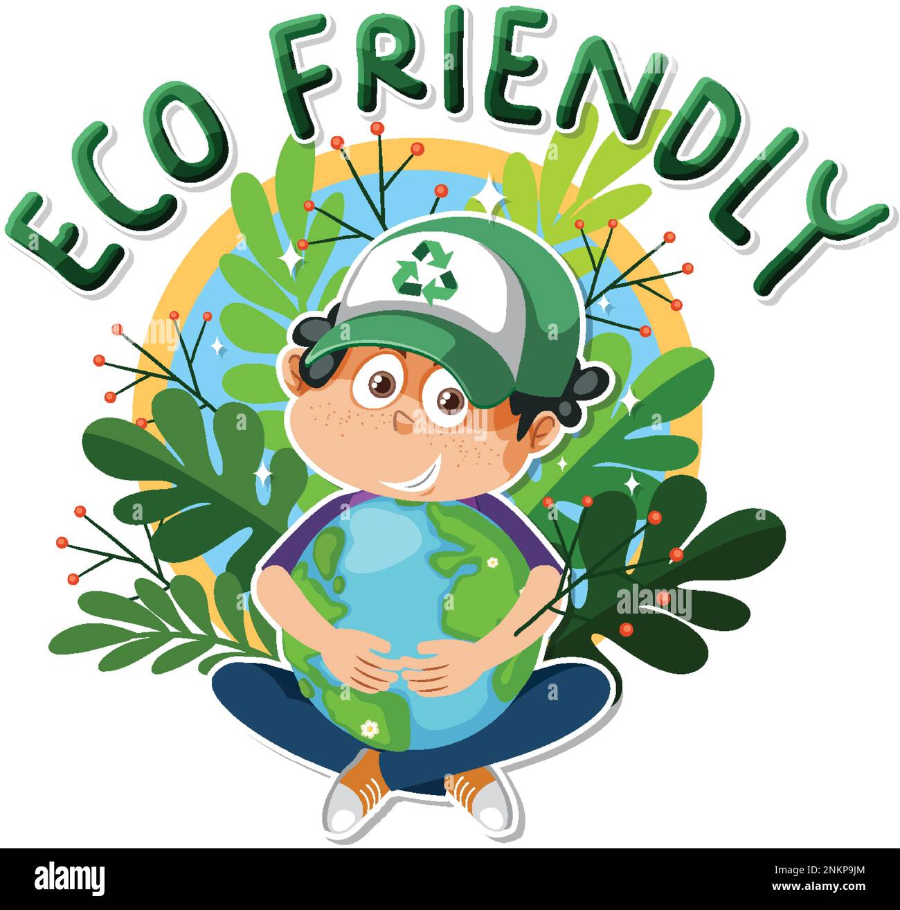 Eco friendly logo banner vector illustration Stock Vector Image & Art ...