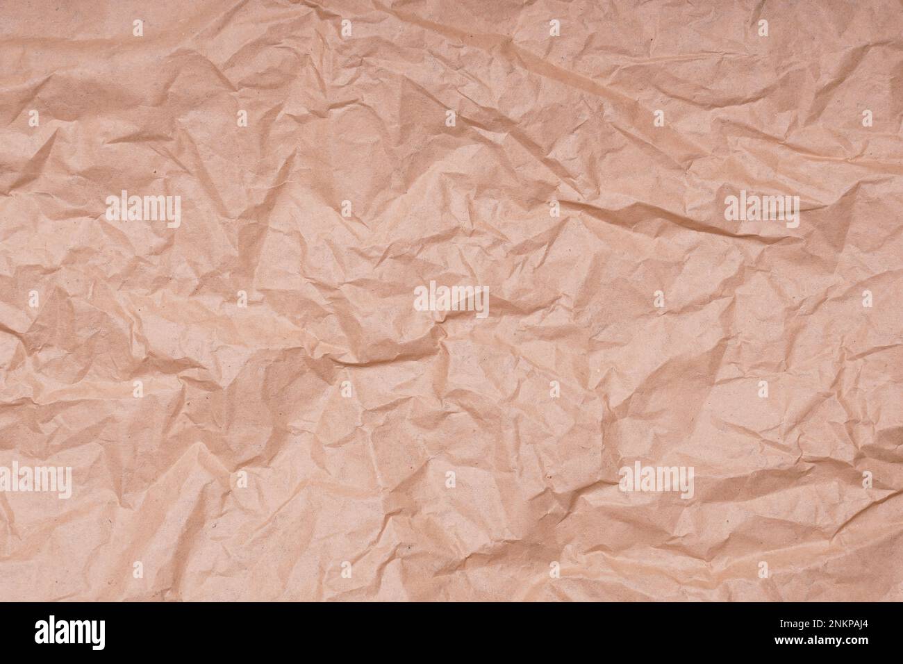 crumpled creased brown paper background texture Stock Photo - Alamy